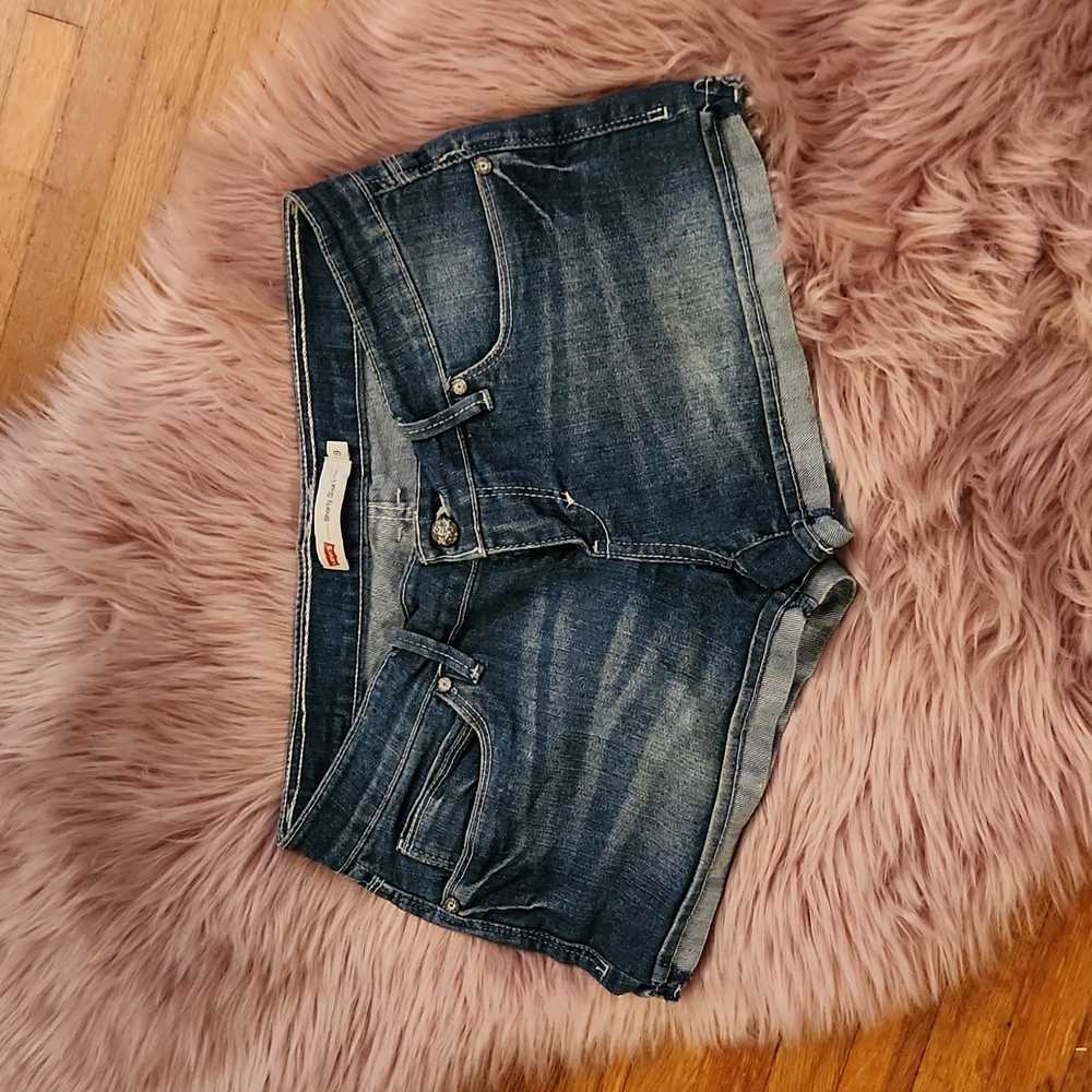 Levi's Vintage Shorty Short Jean Shorts - Gem